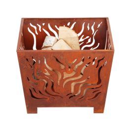 Vuurkorf vierkant Roest voordelig kopen bij TuinFlora.be
